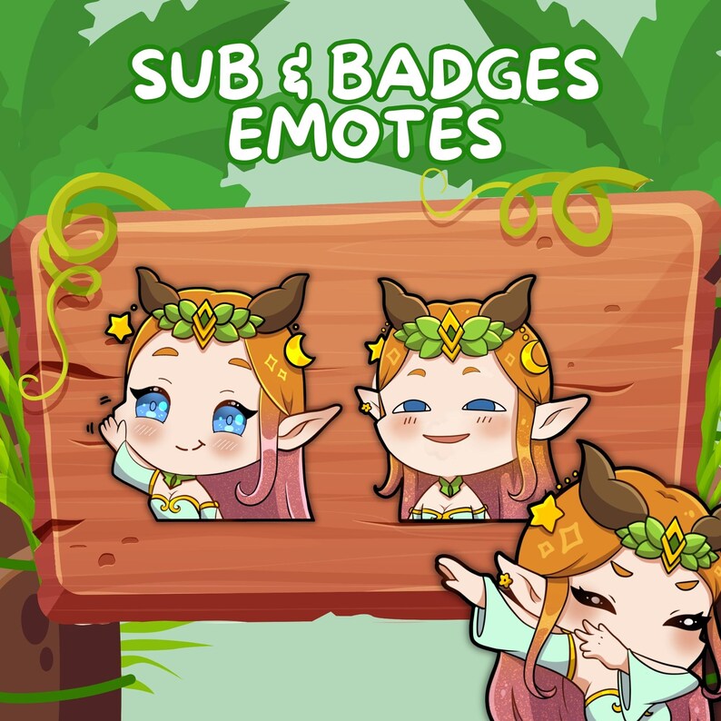 Custom Emote, Emotes Commission, Emotes for Twitch, Emote, Vtuber Emote ...