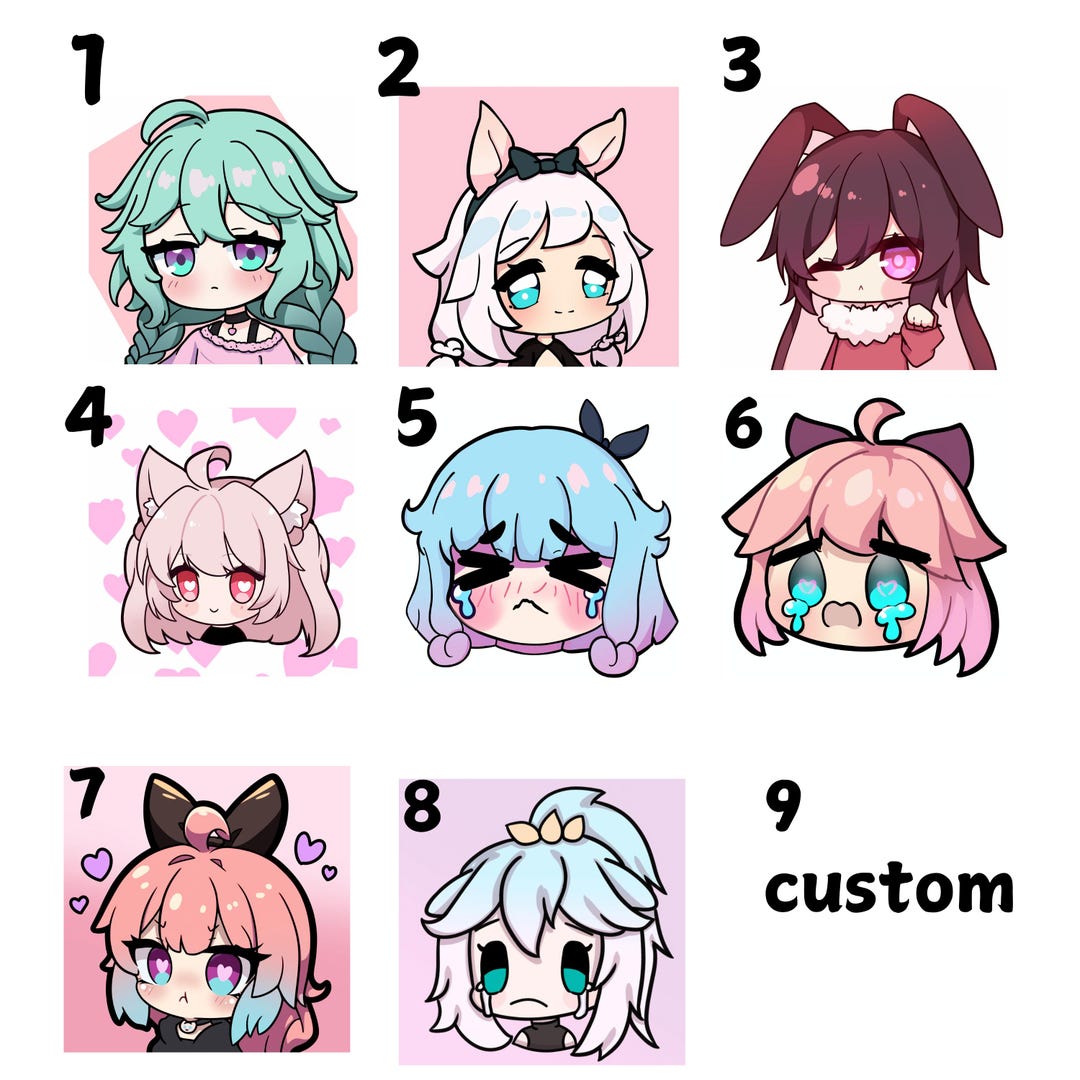 Telegram Stickers Custom Cute Sticker for Telegram, Made-to-order Cute ...