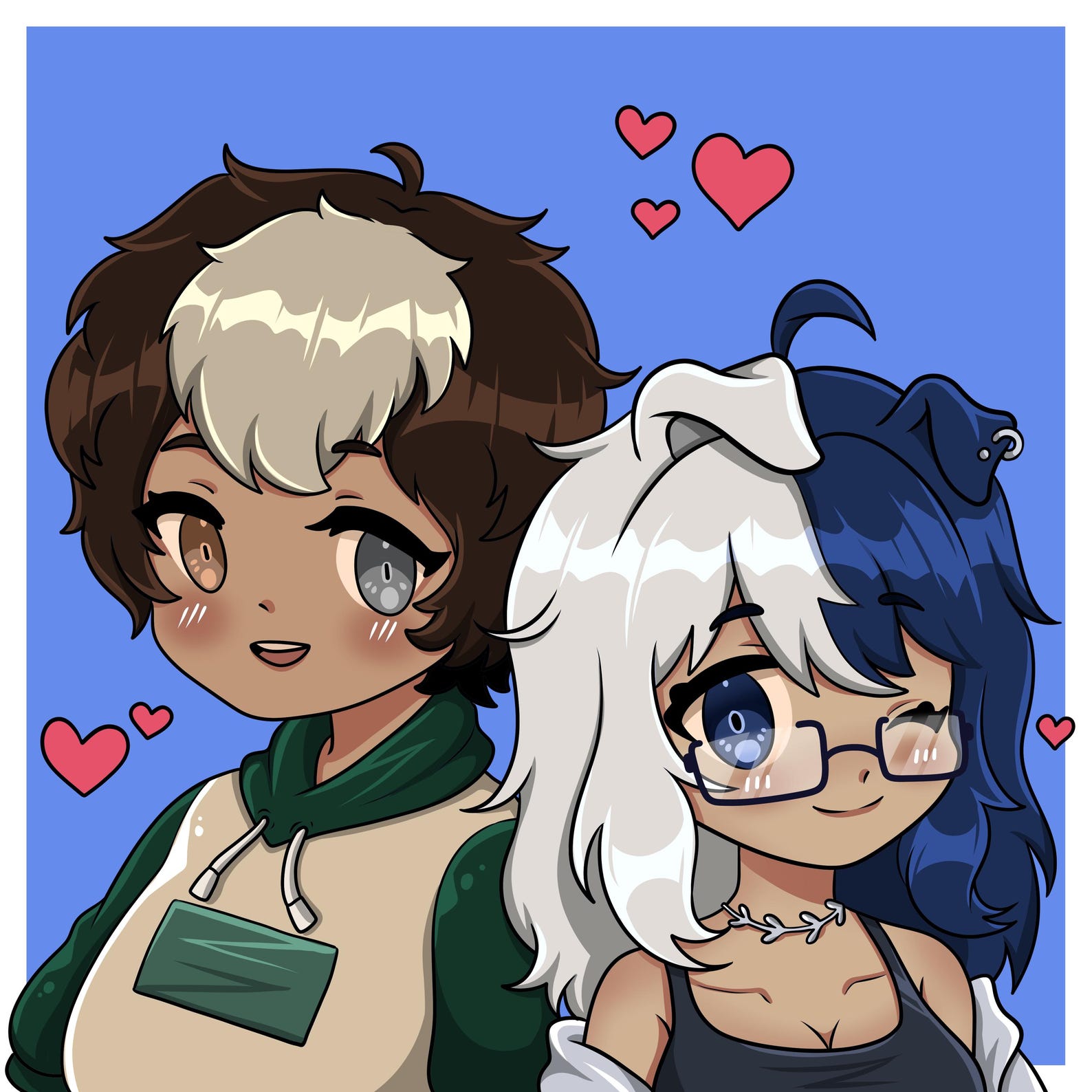 Custom Cute PFP, Cute PFP Commission, Cute PFP for Twitch, Anime Pfp ...