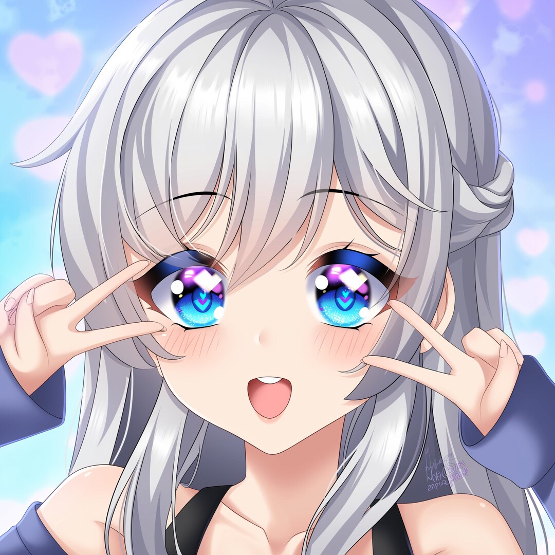 Anime-style Profile Picture Commission, Custom OC or Self-portrait in ...