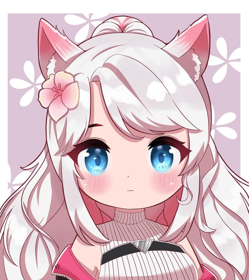 Custom Cute PFP, Cute PFP Commission, Cute PFP for Twitch, Anime Pfp ...
