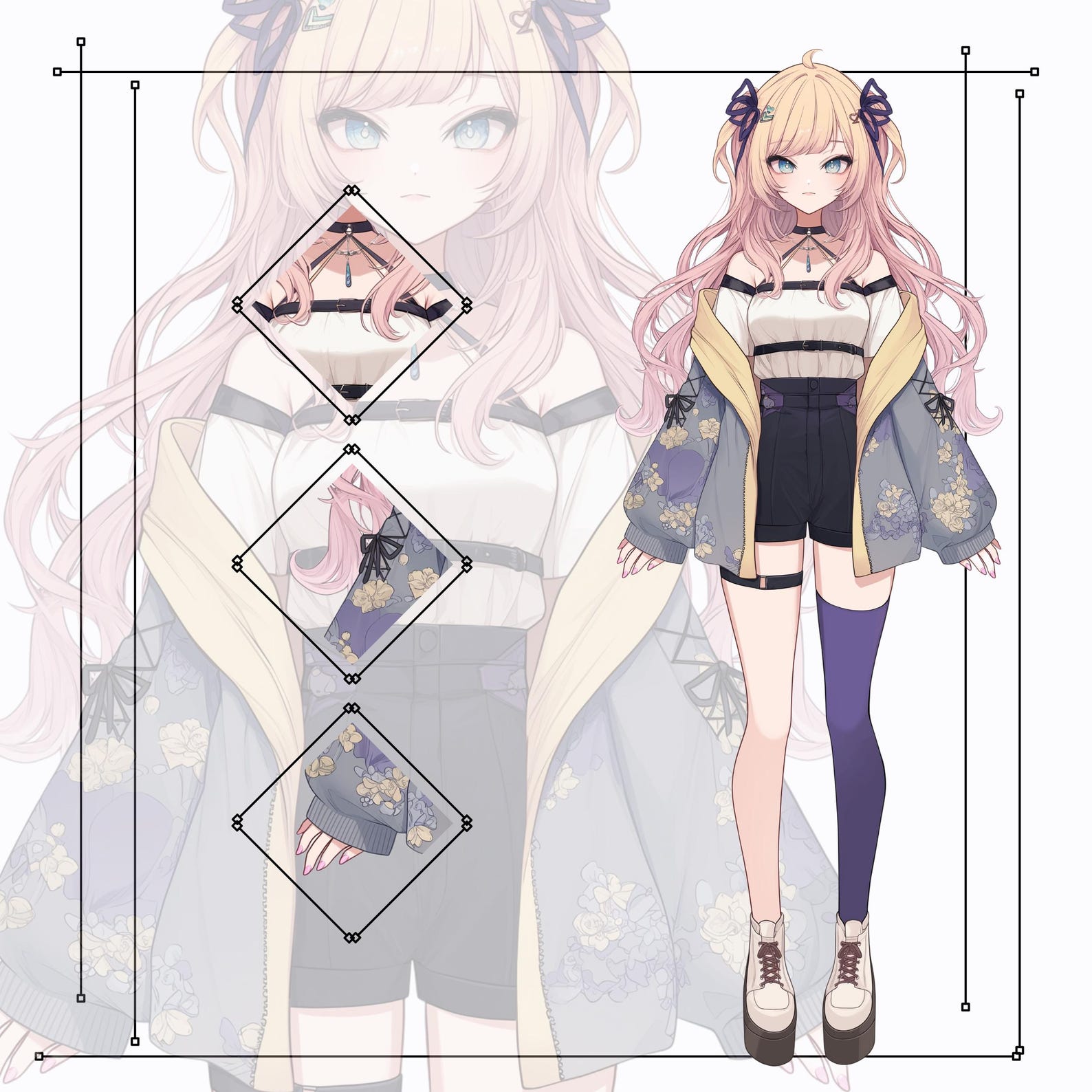 Custom Vtuber Model for Commercial Use | Live2d Commission, Vtuber ...