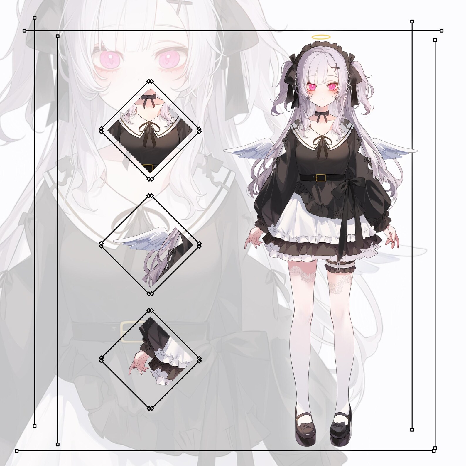 Custom Vtuber Model for Commercial Use | Live2d Commission, Vtuber ...