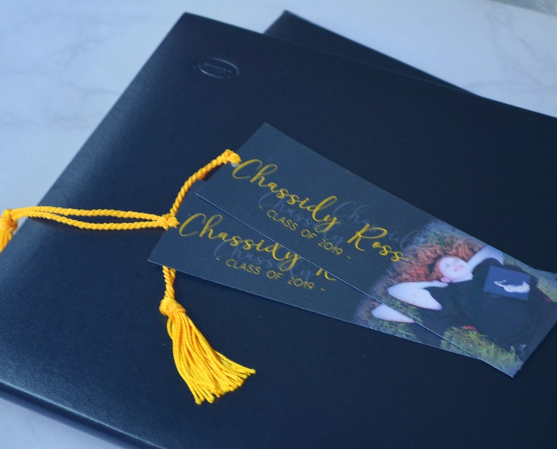 Personalized Graduation Bookmarks Custom Graduate Bookmark | Etsy