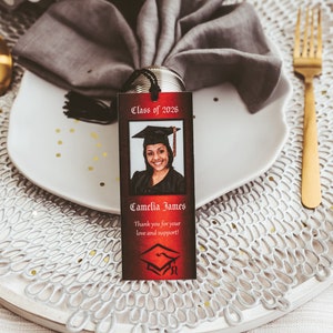 Graduation Bookmarks - Custom Graduate Bookmark - Thank You Bookmarks ...