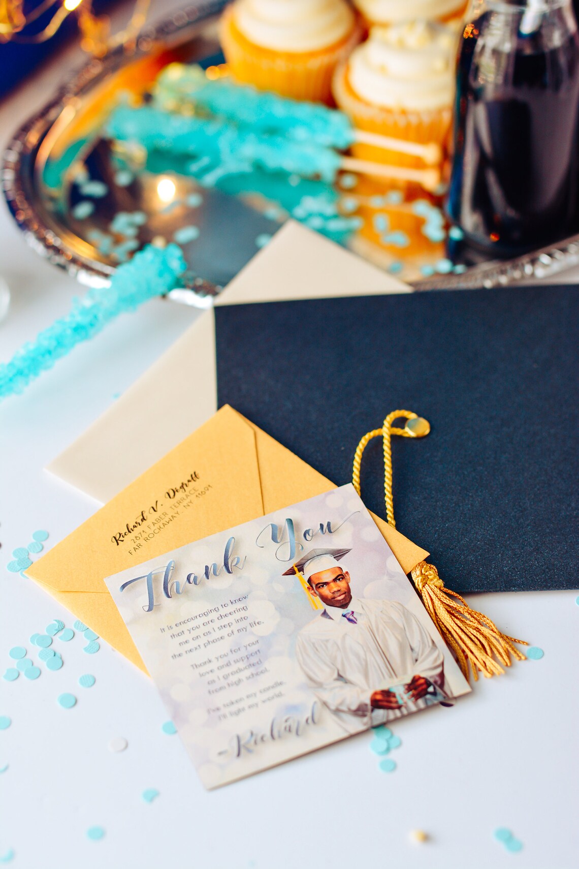 Graduation Cap Invitation With Tassel Mortarboard - Etsy