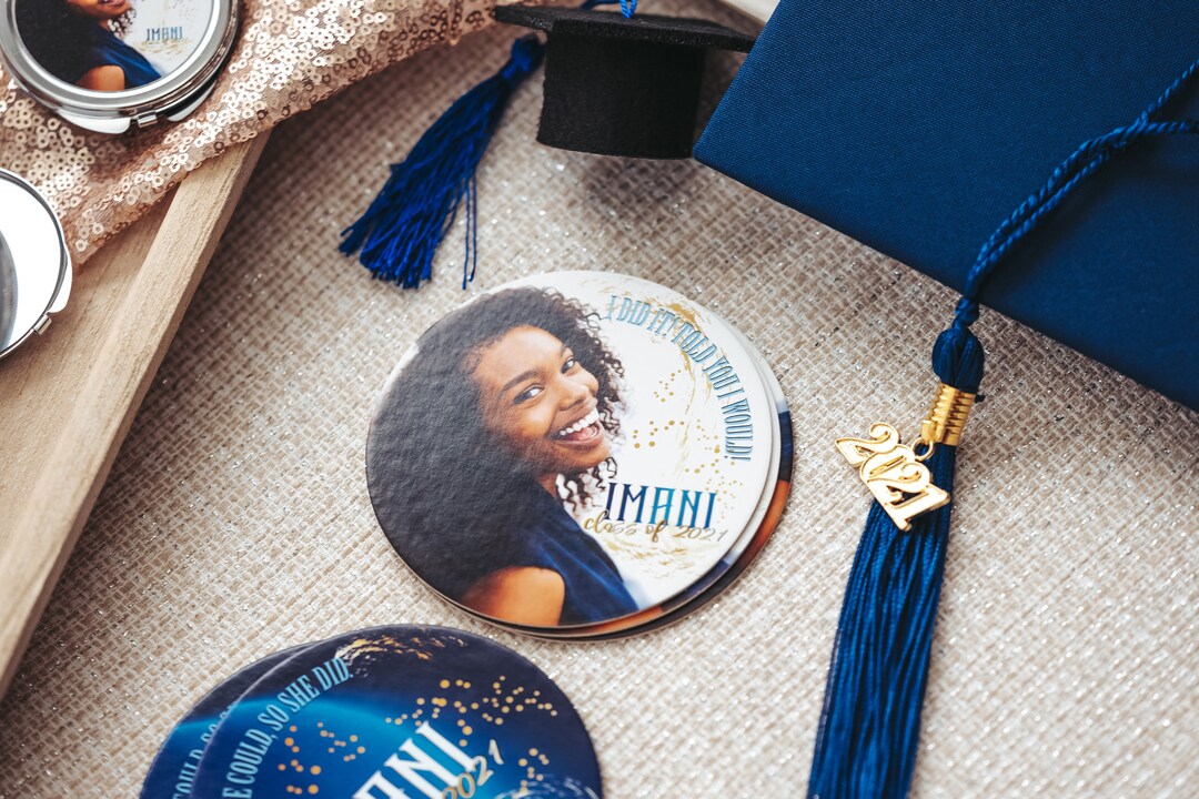 Personalized Coaster | Custom Graduation Party Décor | Table Favors for ...