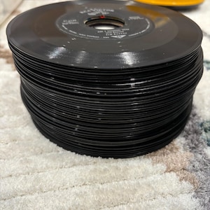 Lot of 45 RPM Vinyl Records | 40 Available - Etsy