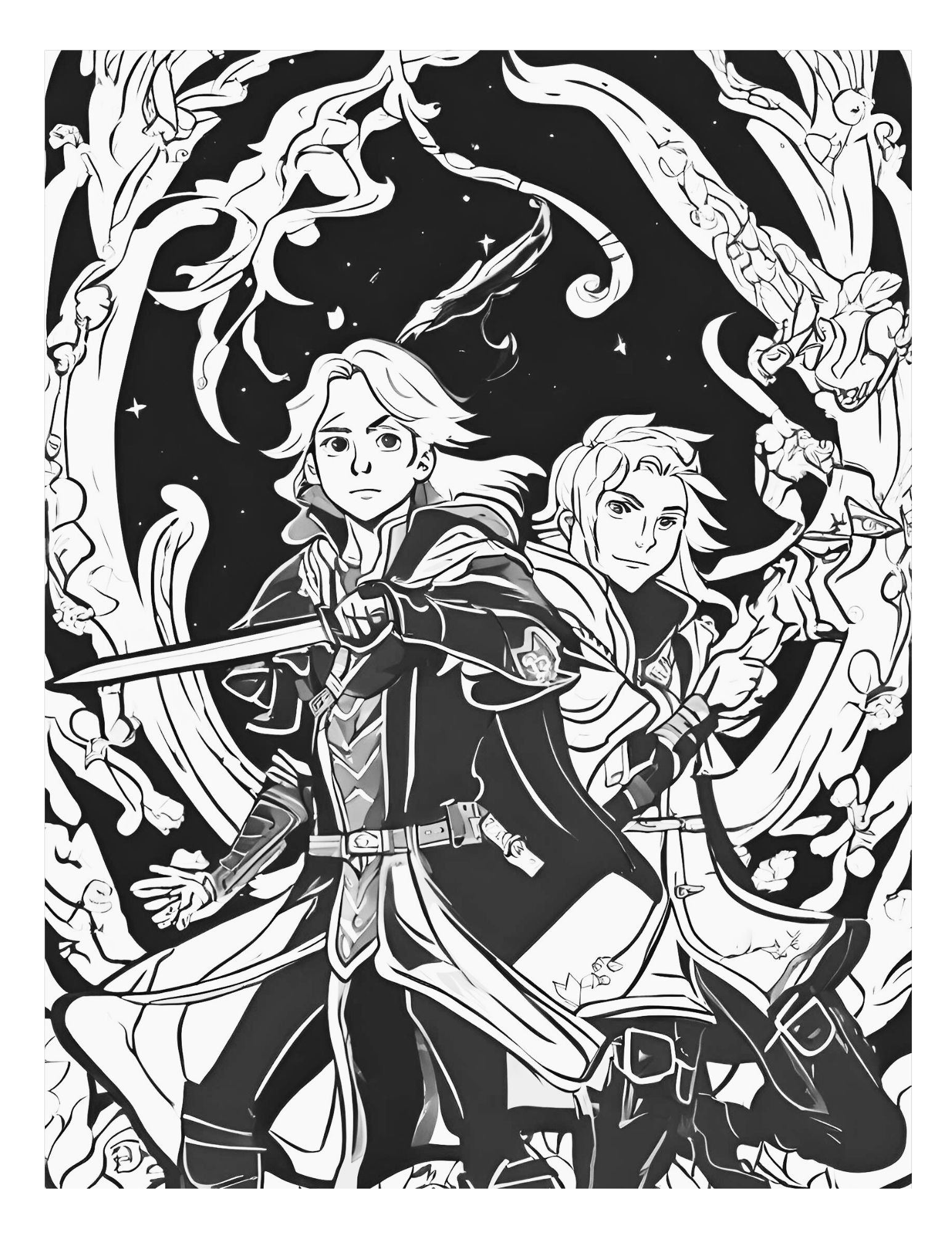 Vox Machina Coloring Book - Etsy
