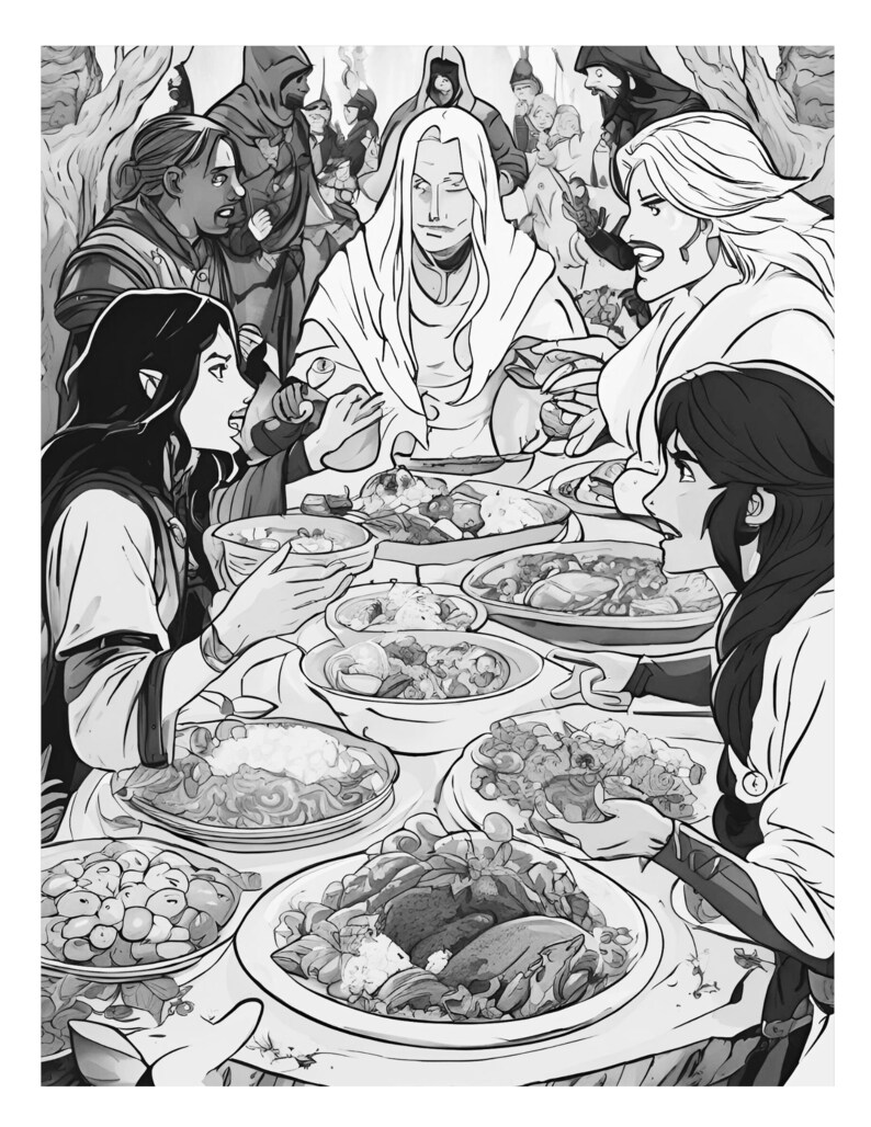 Vox Machina Coloring Book - Etsy