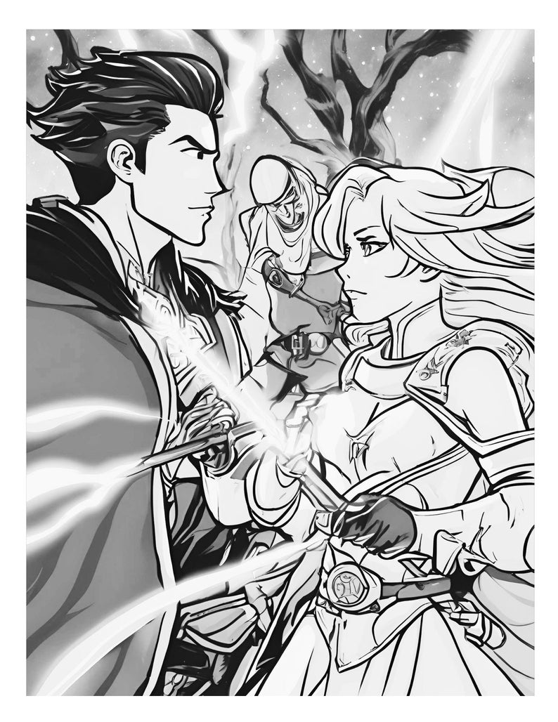 Vox Machina Coloring Book - Etsy