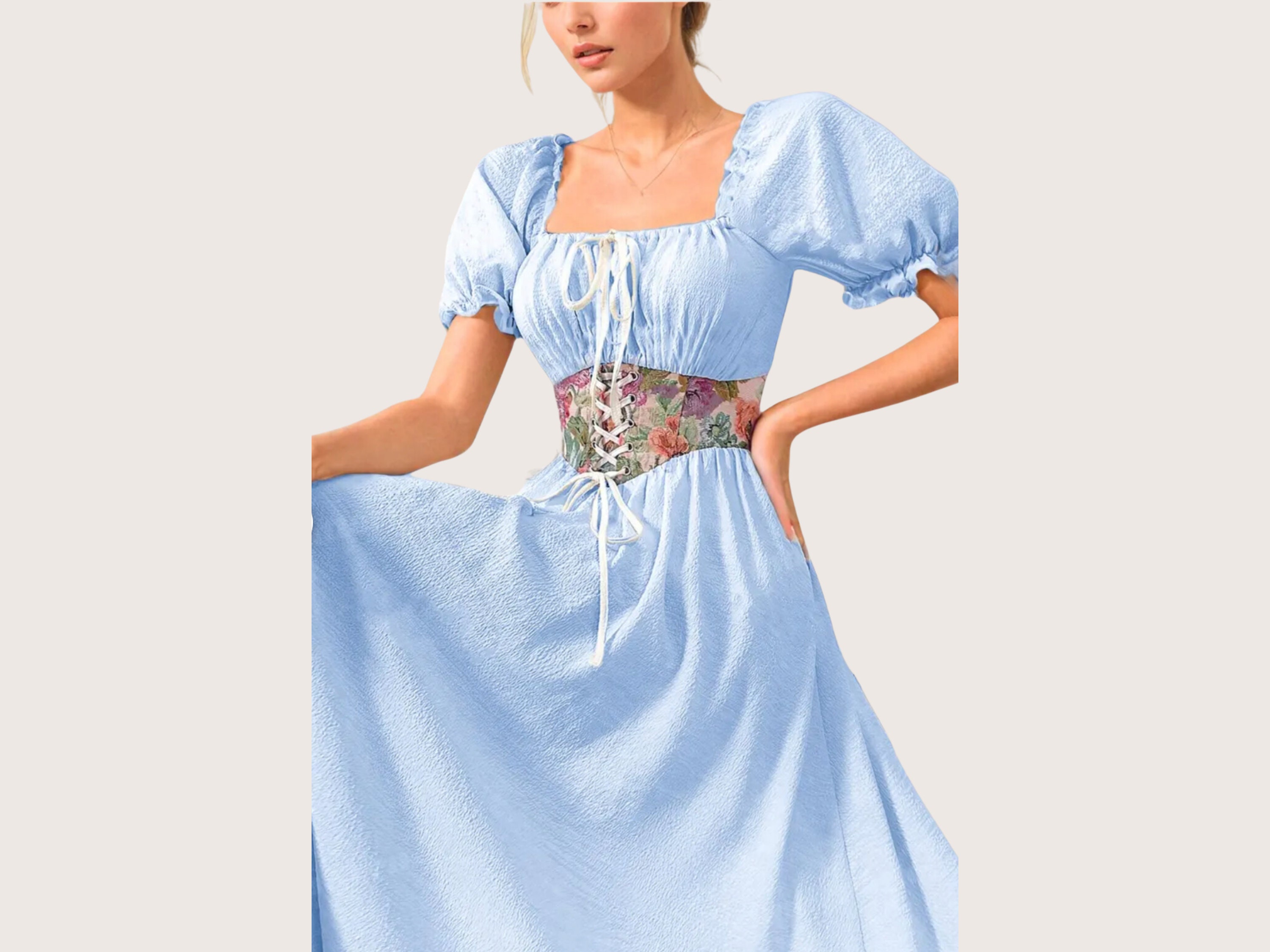 Milkmaid Dress Corset Sewing Pattern Cottagecore Maxi Dress milkmaid-dress-corset-sewing-pattern-cottagecore-maxi-dress