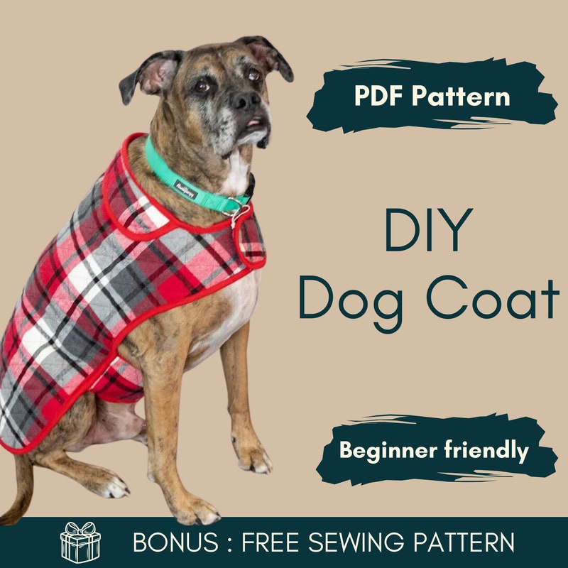 Dog Coat Pattern - Etsy