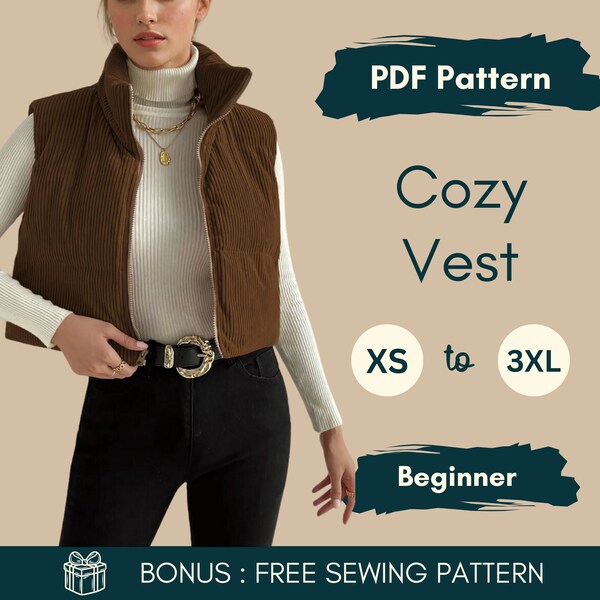 Puffer Coat Pattern - Etsy