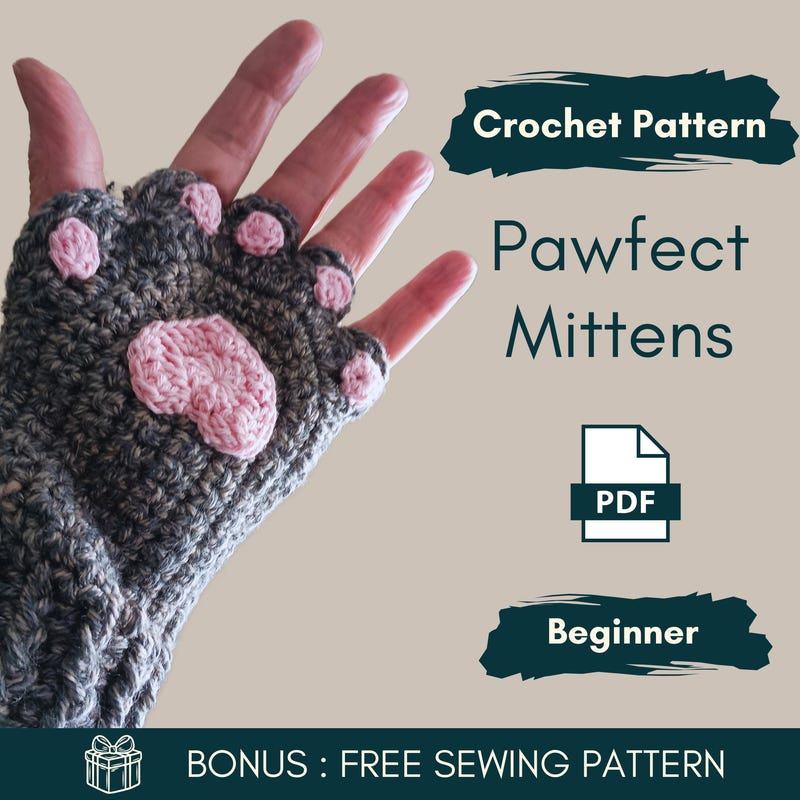 Cat Paw Glove - Etsy