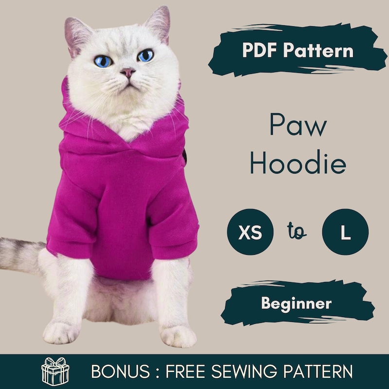 Cat Sewing Pattern - Etsy