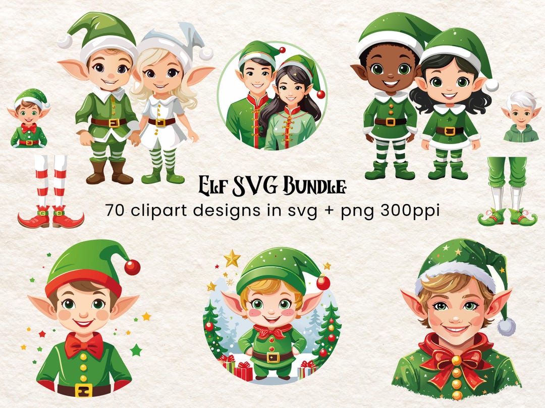 Elf Svg, Elf Quotes Svg, Family Elf Svg, Elf Ornament Svg, Elf Bundle ...