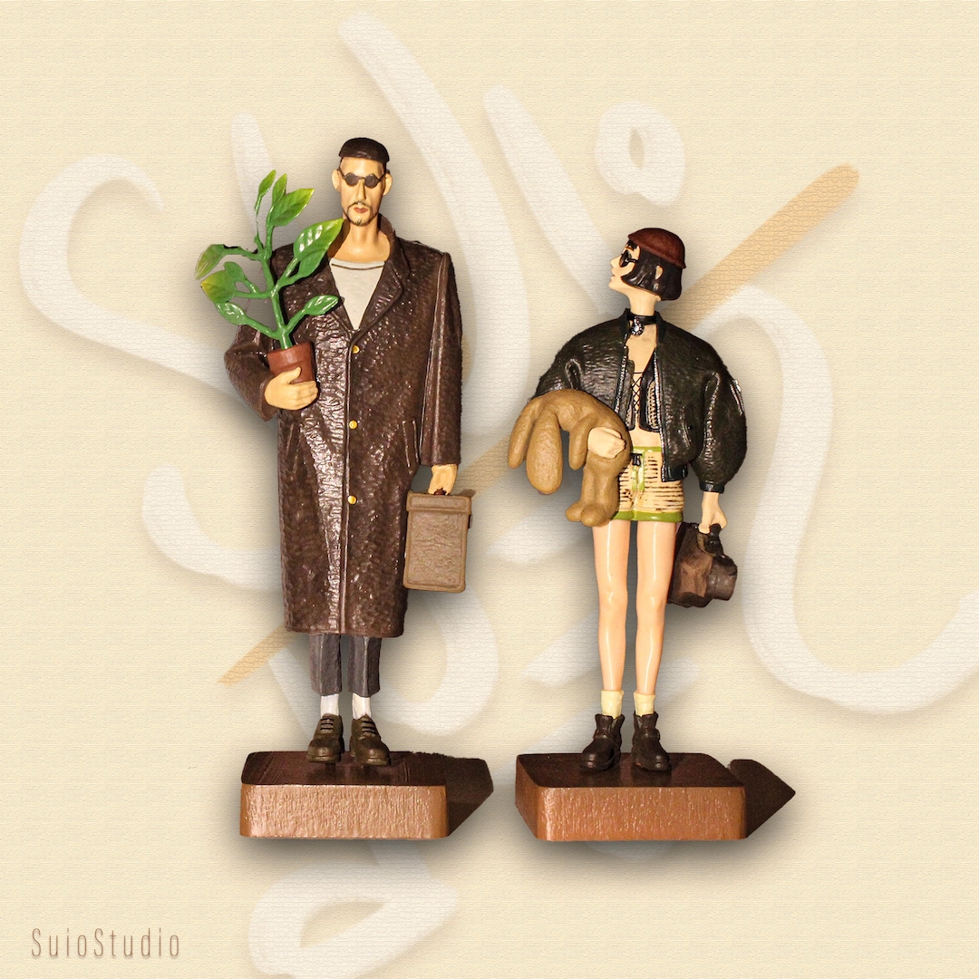 Leon the Professional : Leon Mathilda Movie Figure Toy Statue Doll Gift ...