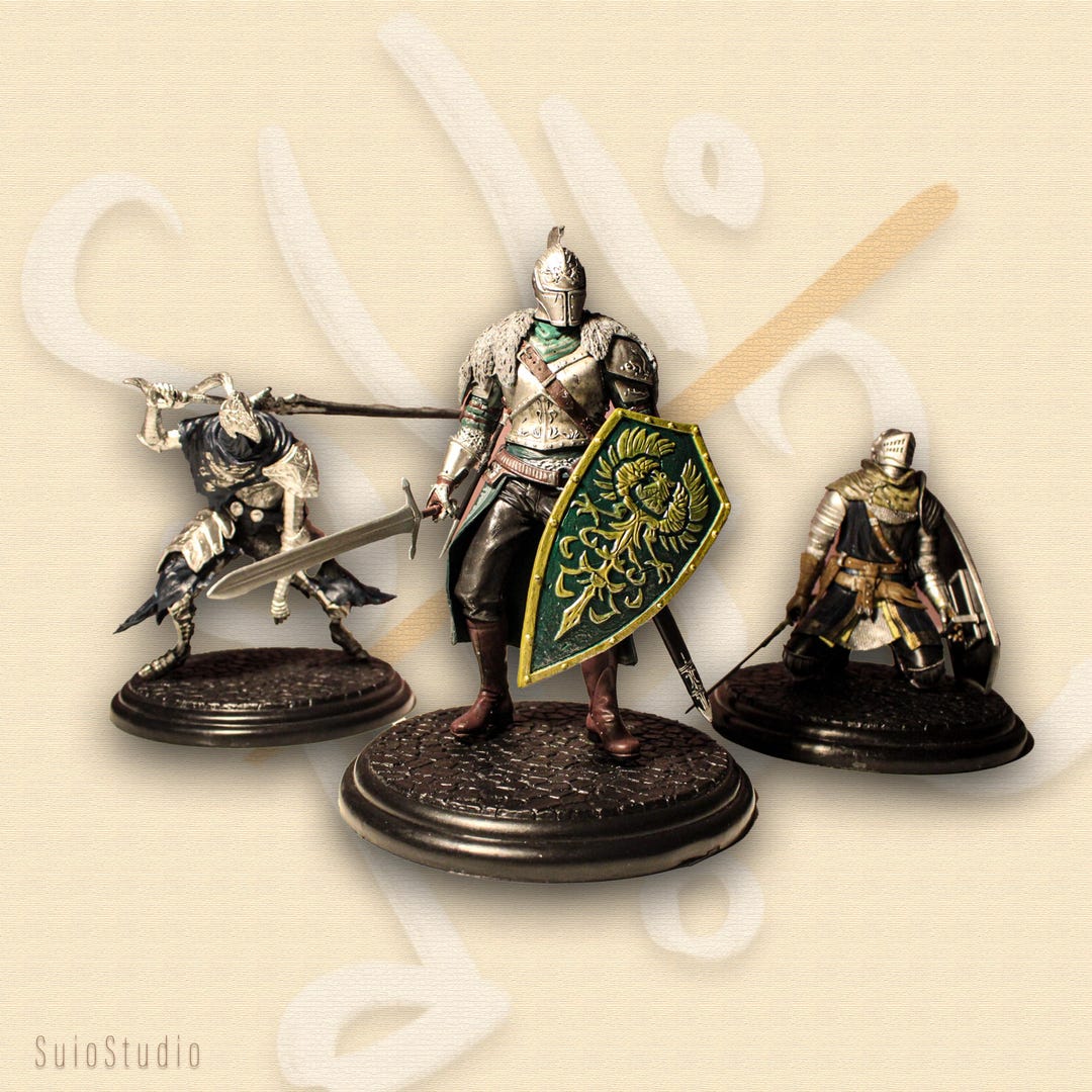 Dark Souls : Black Knight / Faraam Knight / Artorias the Abysswalker ...