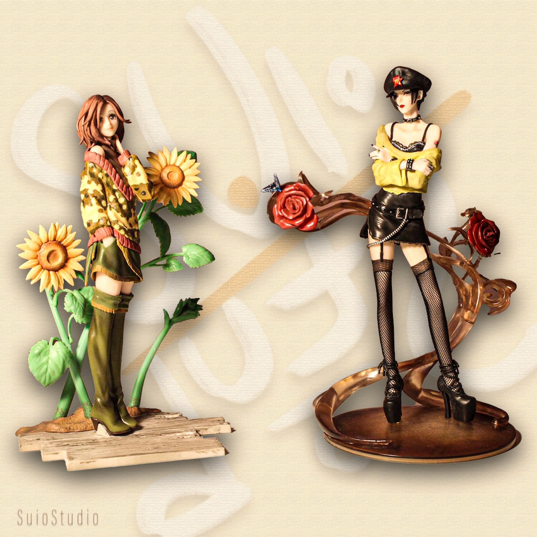 Nana Anime Figures: Nana Osaki & Komatsu, Collectible Model Dolls - Etsy