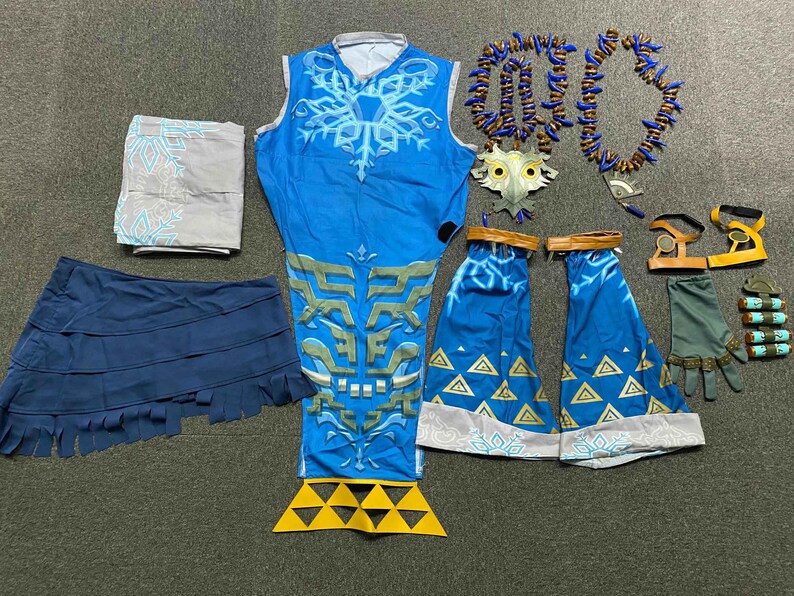 The Legend of Zelda Costume Cosplay Suit Link Frostbite Outfit - Etsy ...