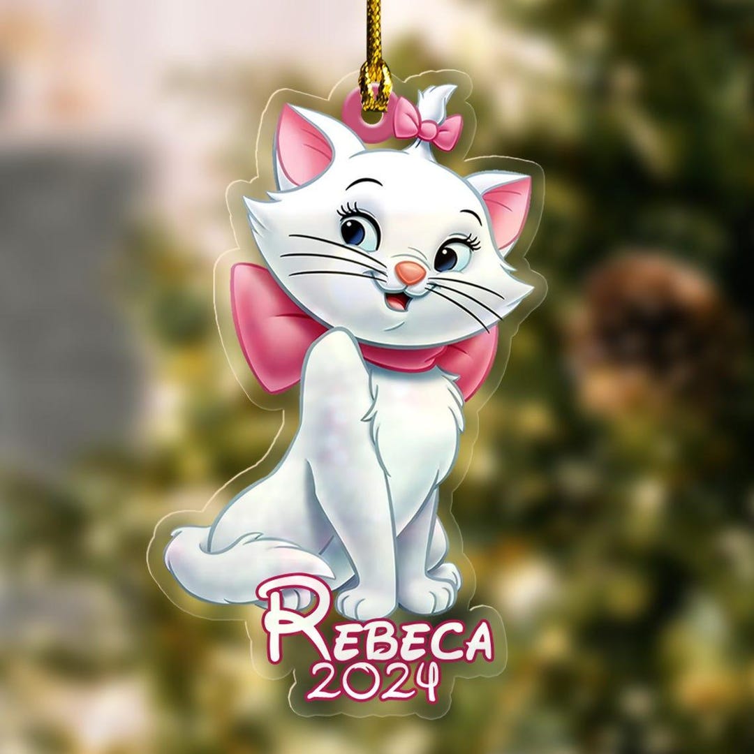 Personalized the Aristocats Christmas Ornament, Cat Family 2024 ...