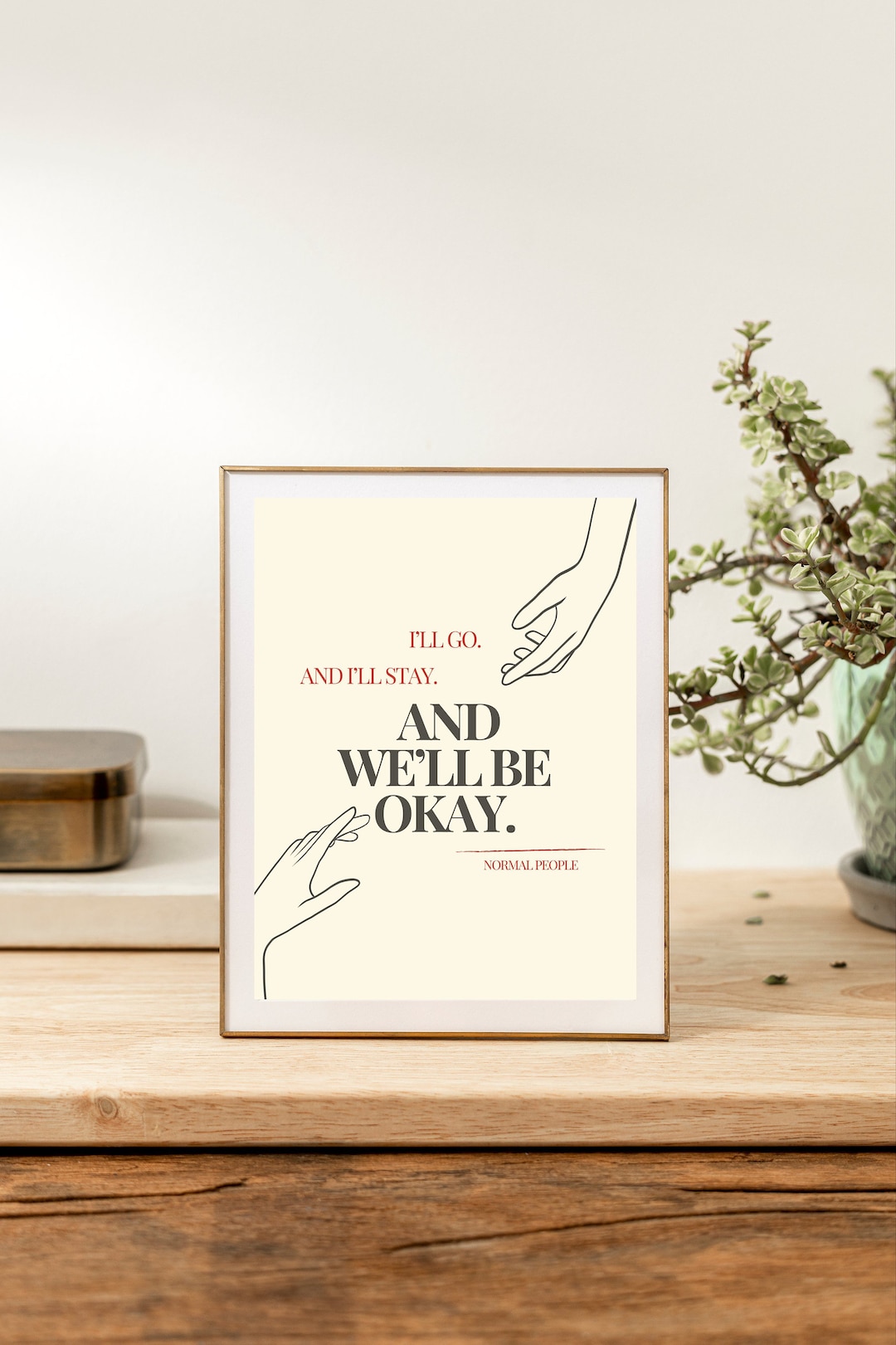 Normal People Print - DIGITAL DOWNLOAD - Etsy
