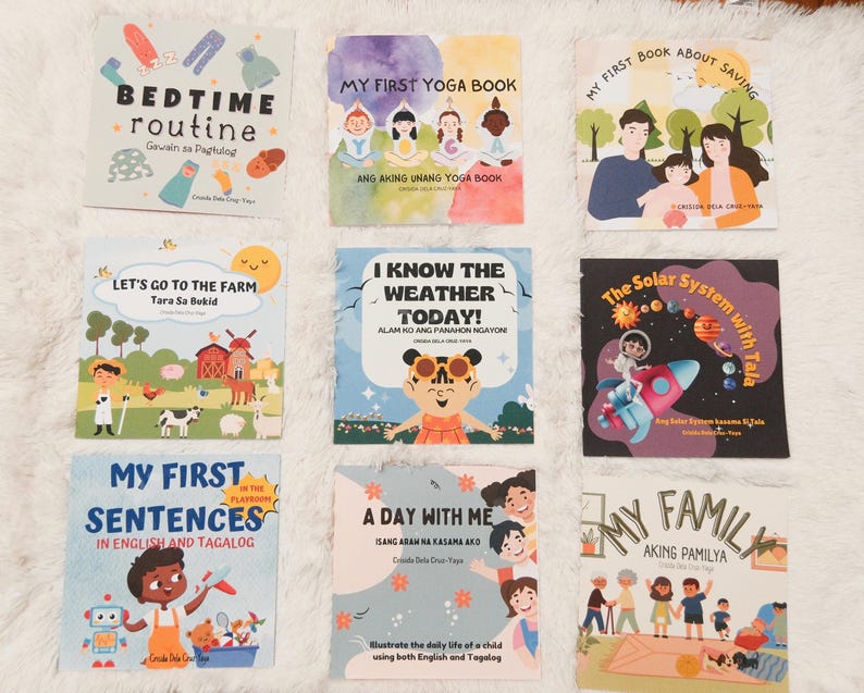 Filipino Children's Bilingual English Tagalog Book | Tagalog Baby Books ...