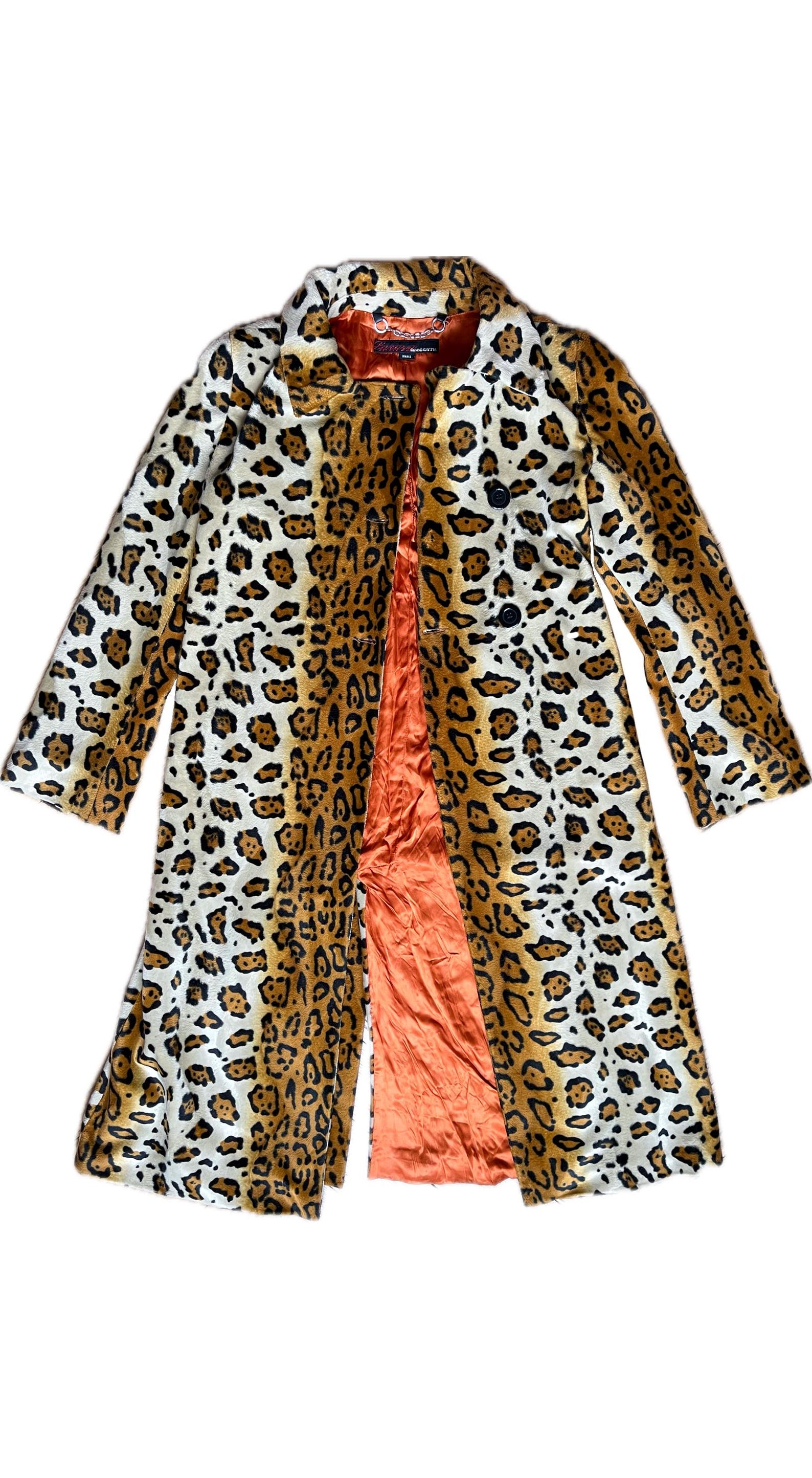 Miss Sixty ~ 2000s Soft Leopard Print Long Coat - Etsy