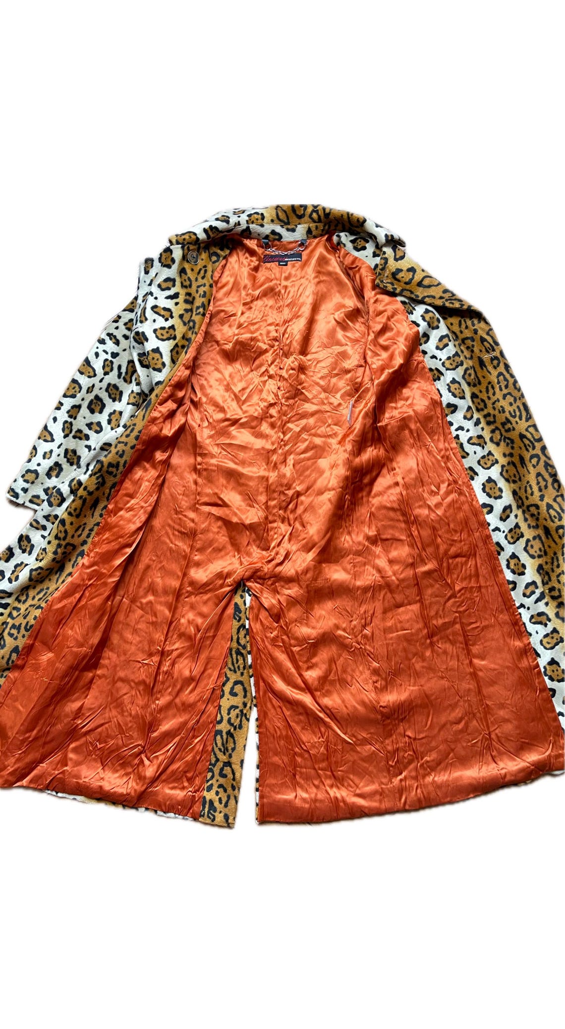 Miss Sixty ~ 2000s Soft Leopard Print Long Coat - Etsy