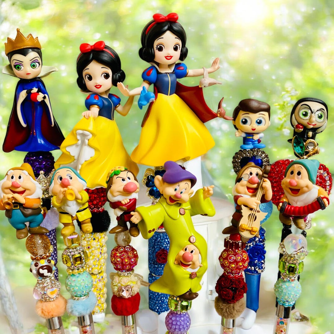 Snow White Pens, Seven Dwarfs Pens, Evil Queen Pens, Princess Pens ...