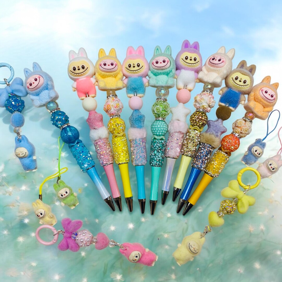 Labubu Pens, Labubu Keychains, Labubu Phone Accessories, Labubu - Etsy ...