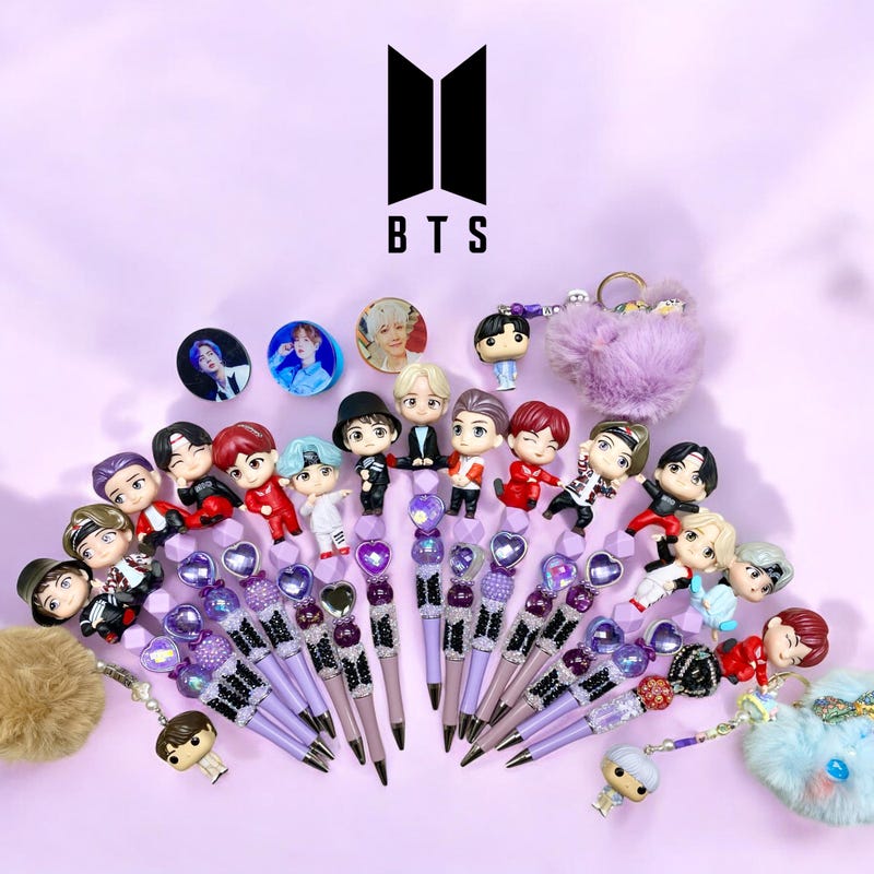 Bts Keychain - Etsy