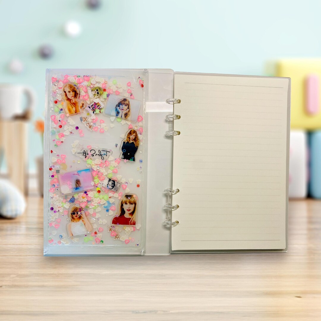 Taylor Swift Shaker Notebook, Taylor Swift, Notebook - Etsy