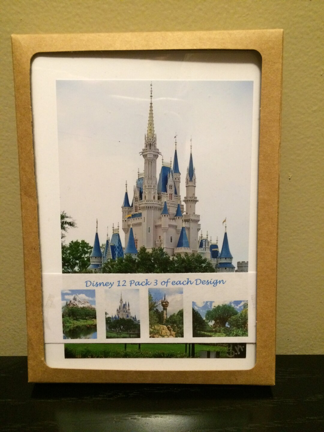 Disney World Set of 12 Greeting Cards - Etsy