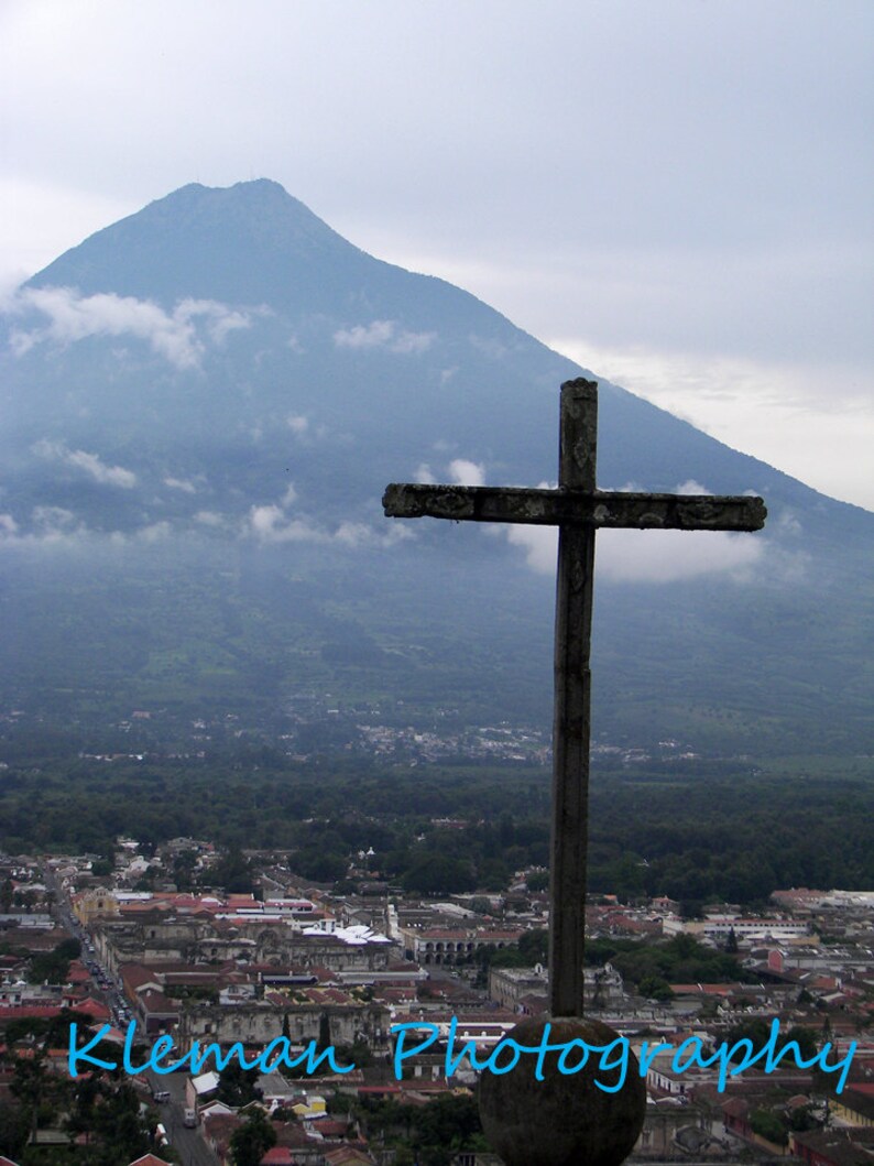Antigua Guatemala Cross #3 Greeting Card-ready TO SHIP - Etsy
