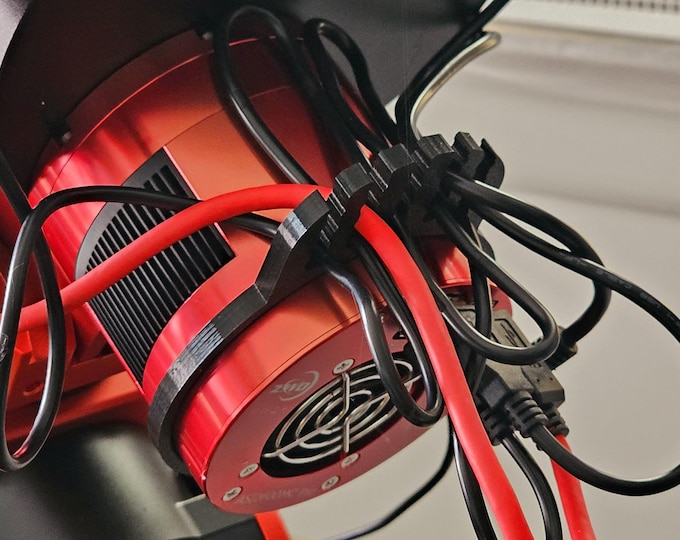 Cable Organizer for ZWO Cameras With 78mm, 86mm or 90mm Diameter - ASI2600MM/MC, ASI294MM ...