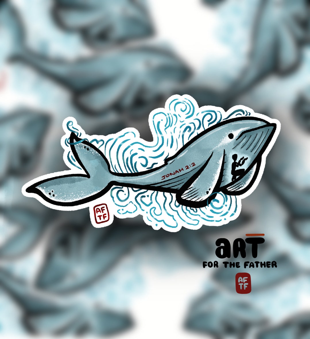 Jonah Sticker Bible Stories Sticker Christian Apparel Stickers - Etsy