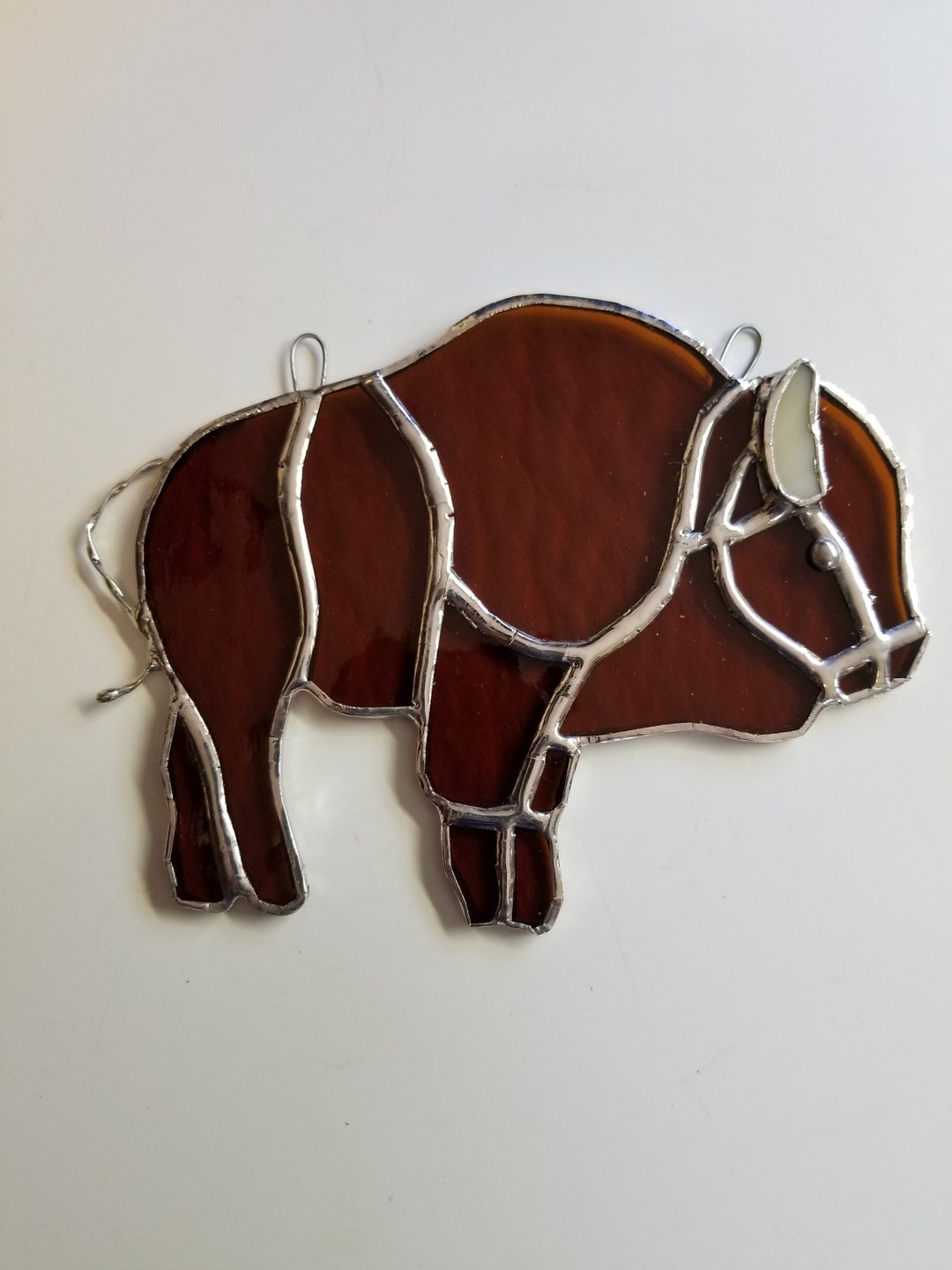 Stained Glass Buffalo - Etsy
