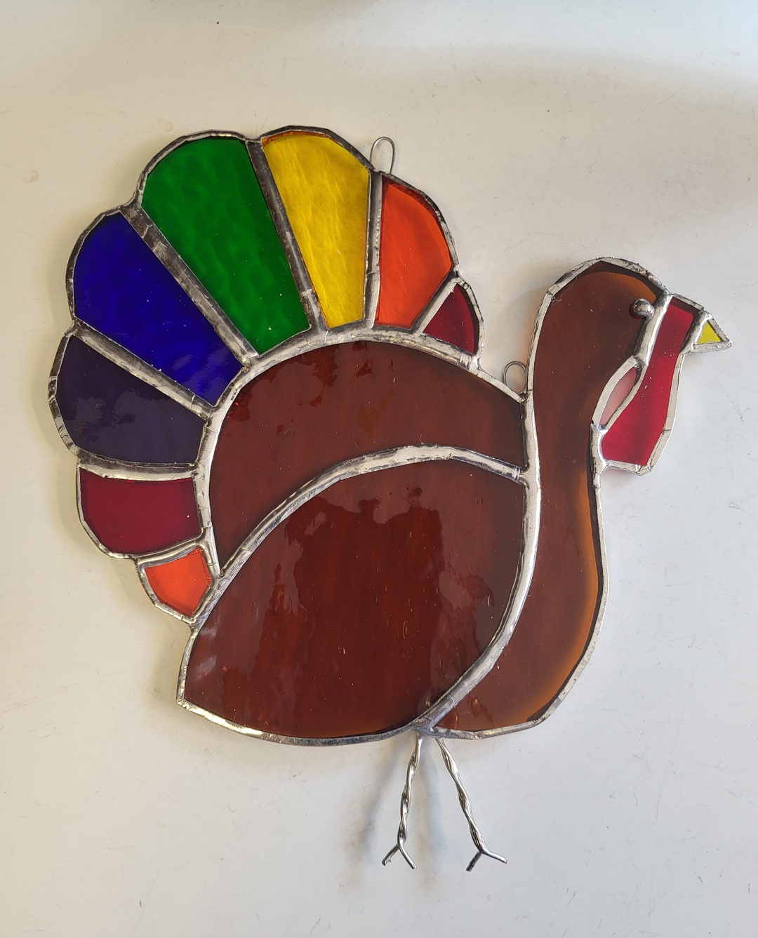 Stained Glass Thanksgiving Turkey - Etsy
