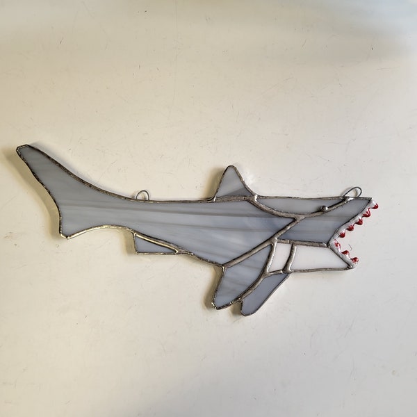 Stained Glass Whale Shark - Etsy