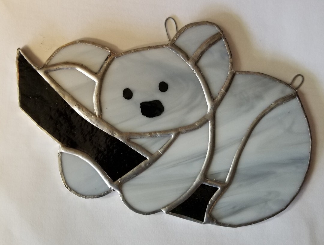Stained Glass Koala - Etsy