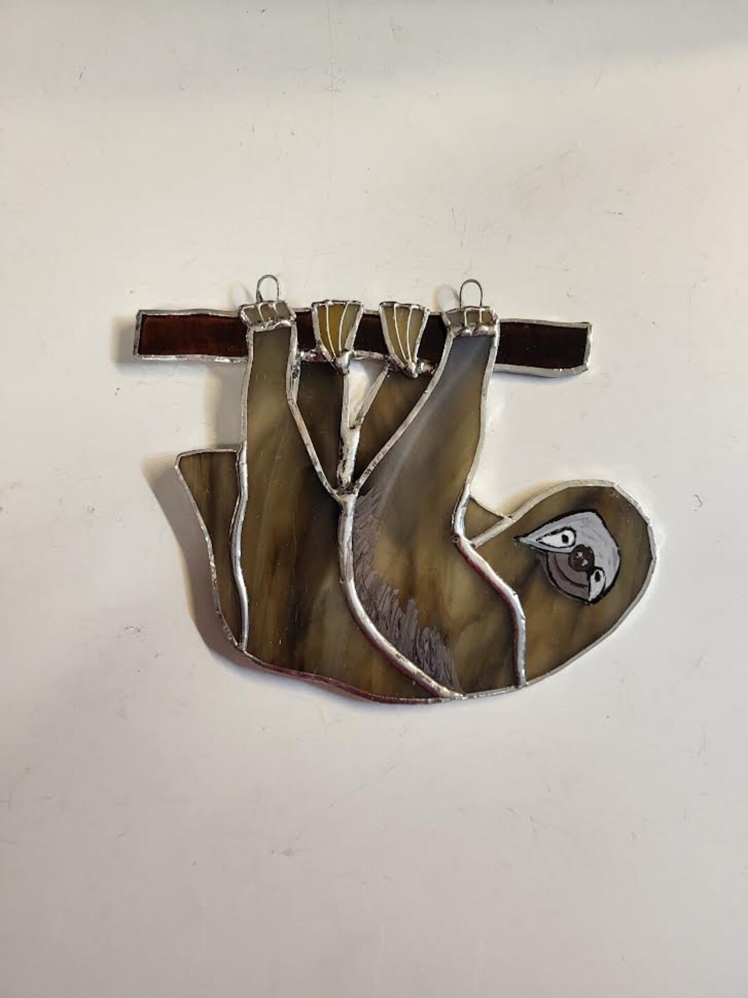 Stained Glass Sloth - Etsy