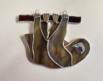 Sloth Stained Glass Pattern - Etsy