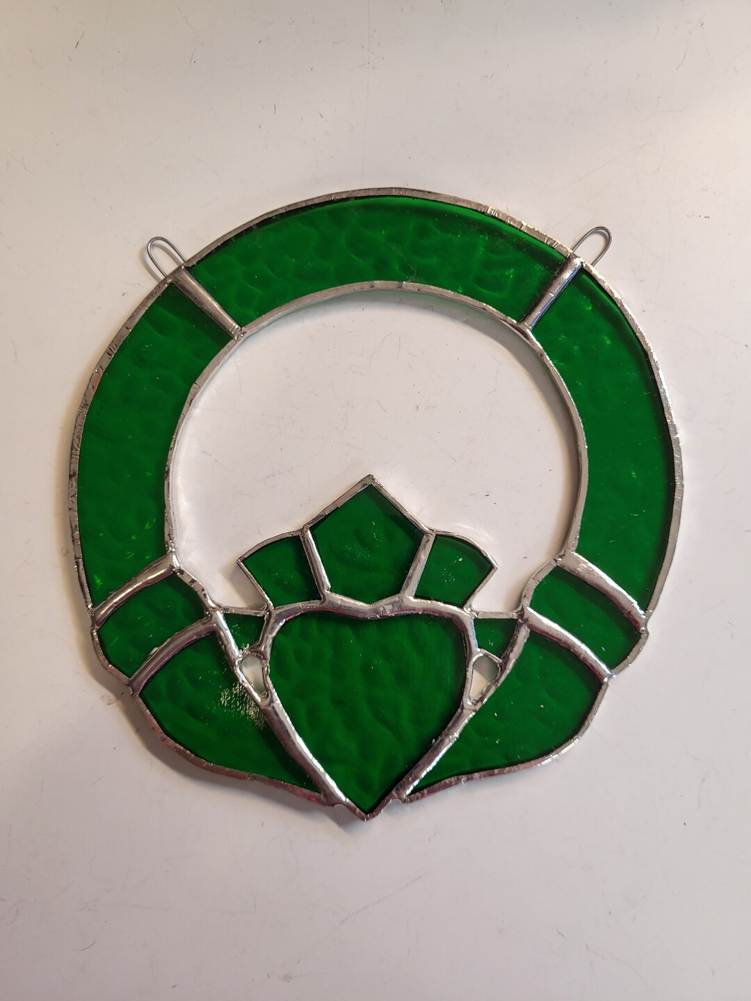 Stained Glass Claddagh - Etsy