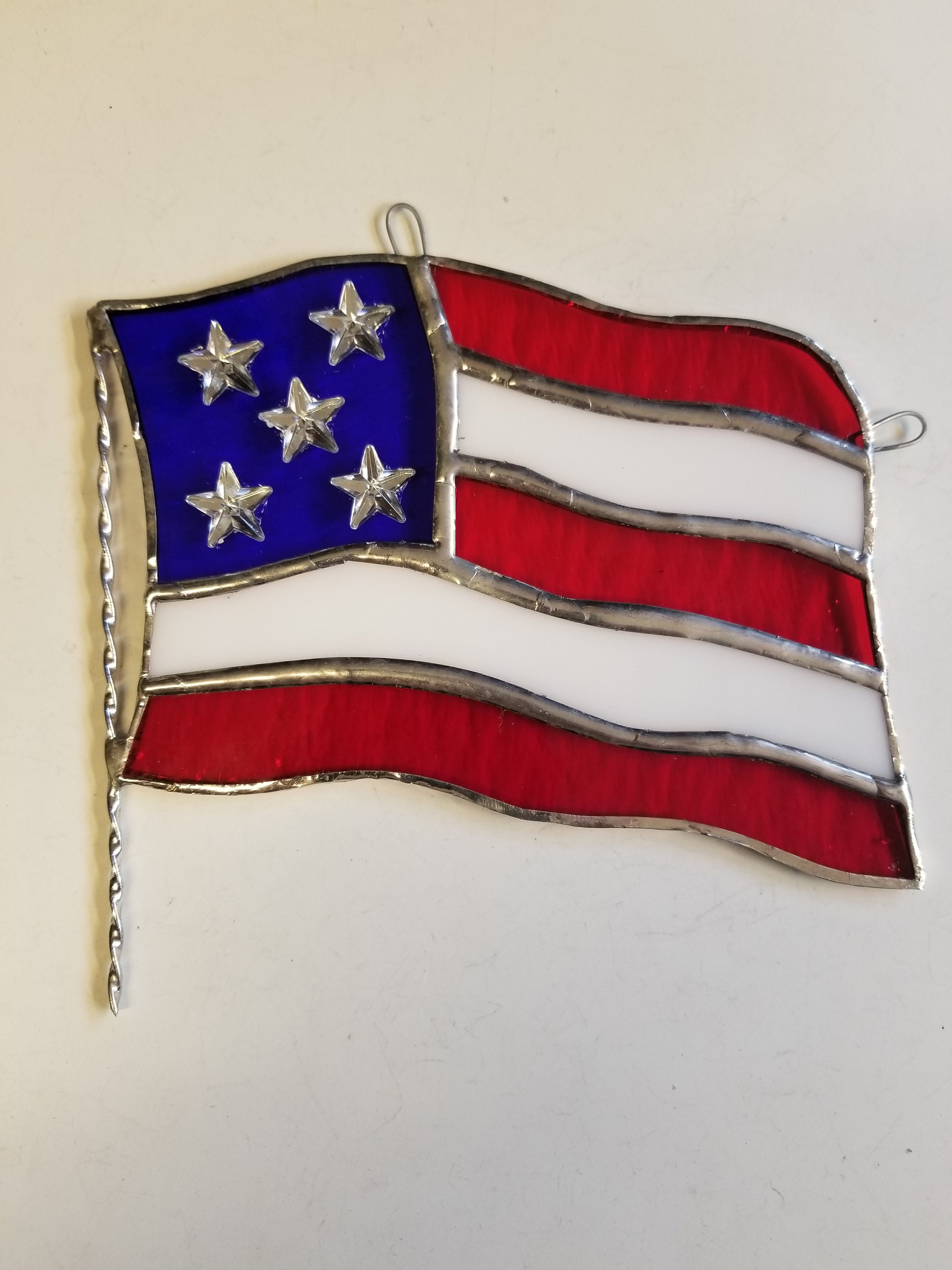 Stained Glass Flag - Etsy