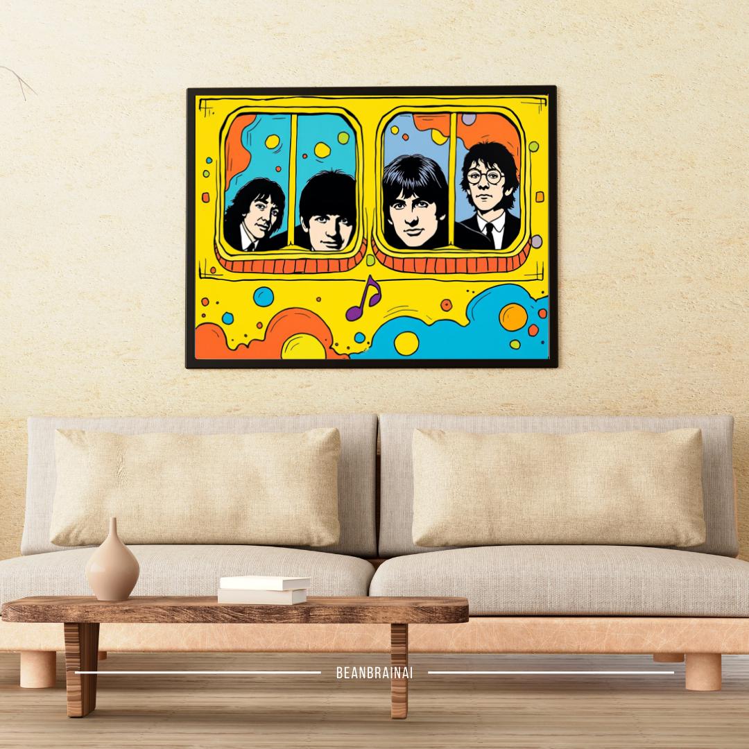 250+ High-resolution Beatles Digital Wall Art Prints – 600 DPI Instant ...