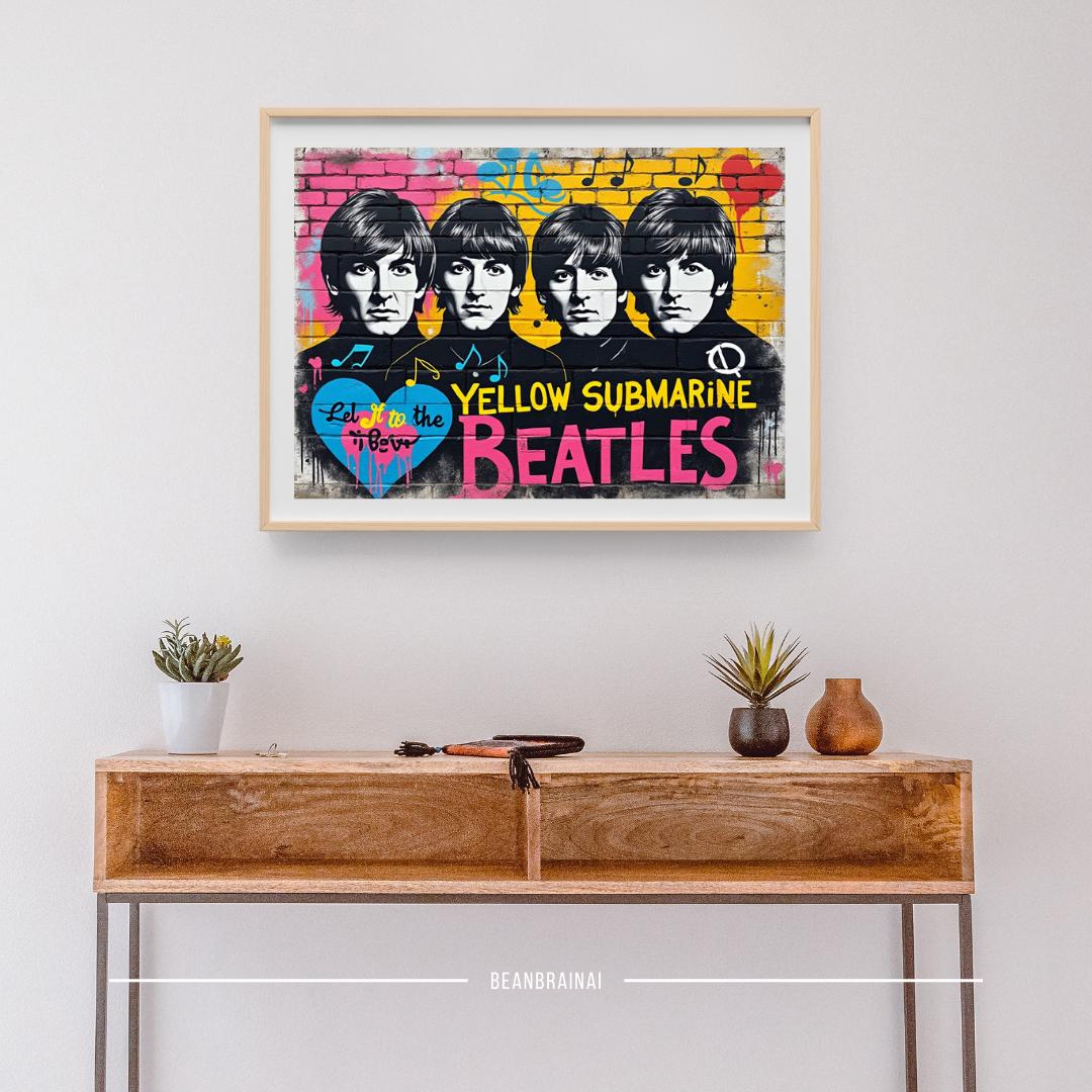 250+ High-resolution Beatles Digital Wall Art Prints – 600 DPI Instant ...
