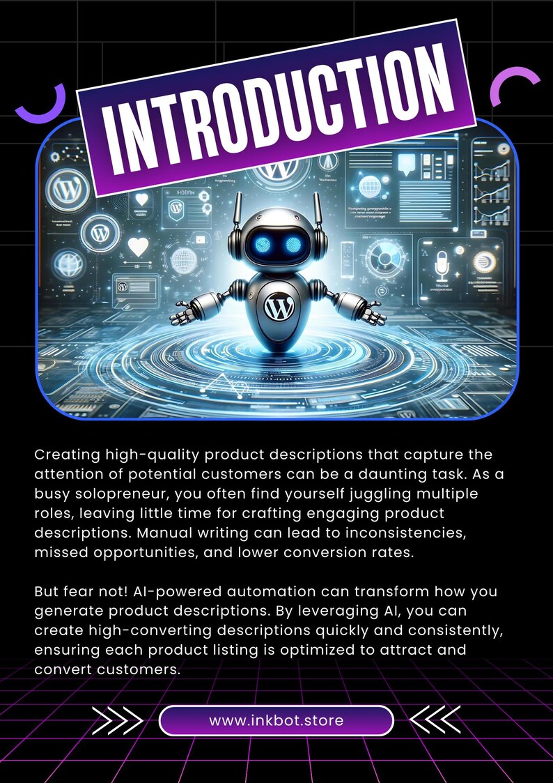 Automate E-commerce Store Product Descriptions - Etsy