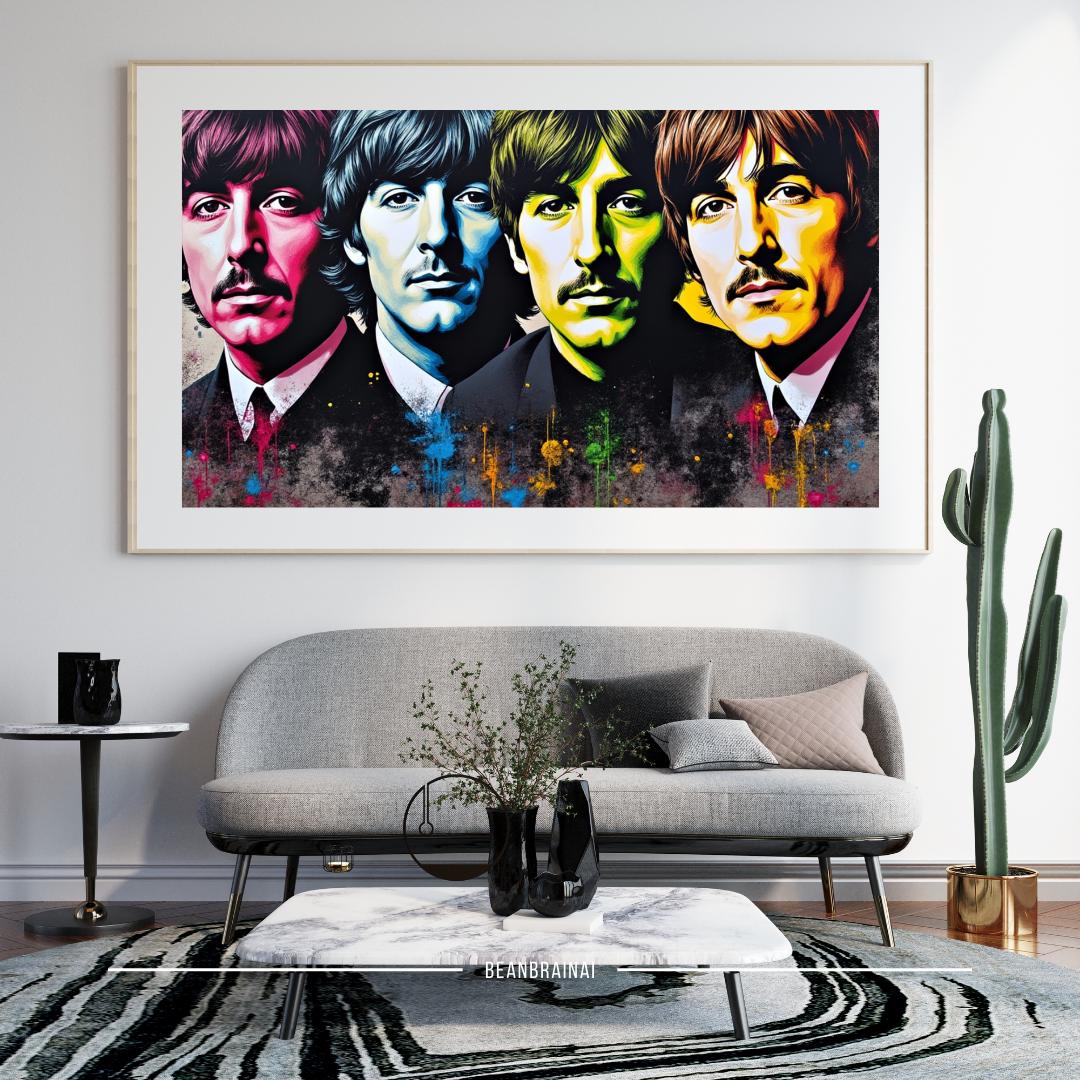 250+ High-resolution Beatles Digital Wall Art Prints – 600 DPI Instant ...